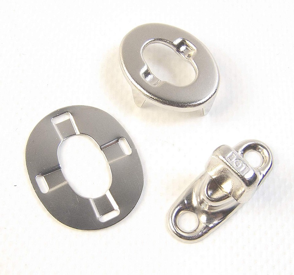 Turn Button, Twist Lock Fastener w/ Eyelet & Clinch Plate | eBay