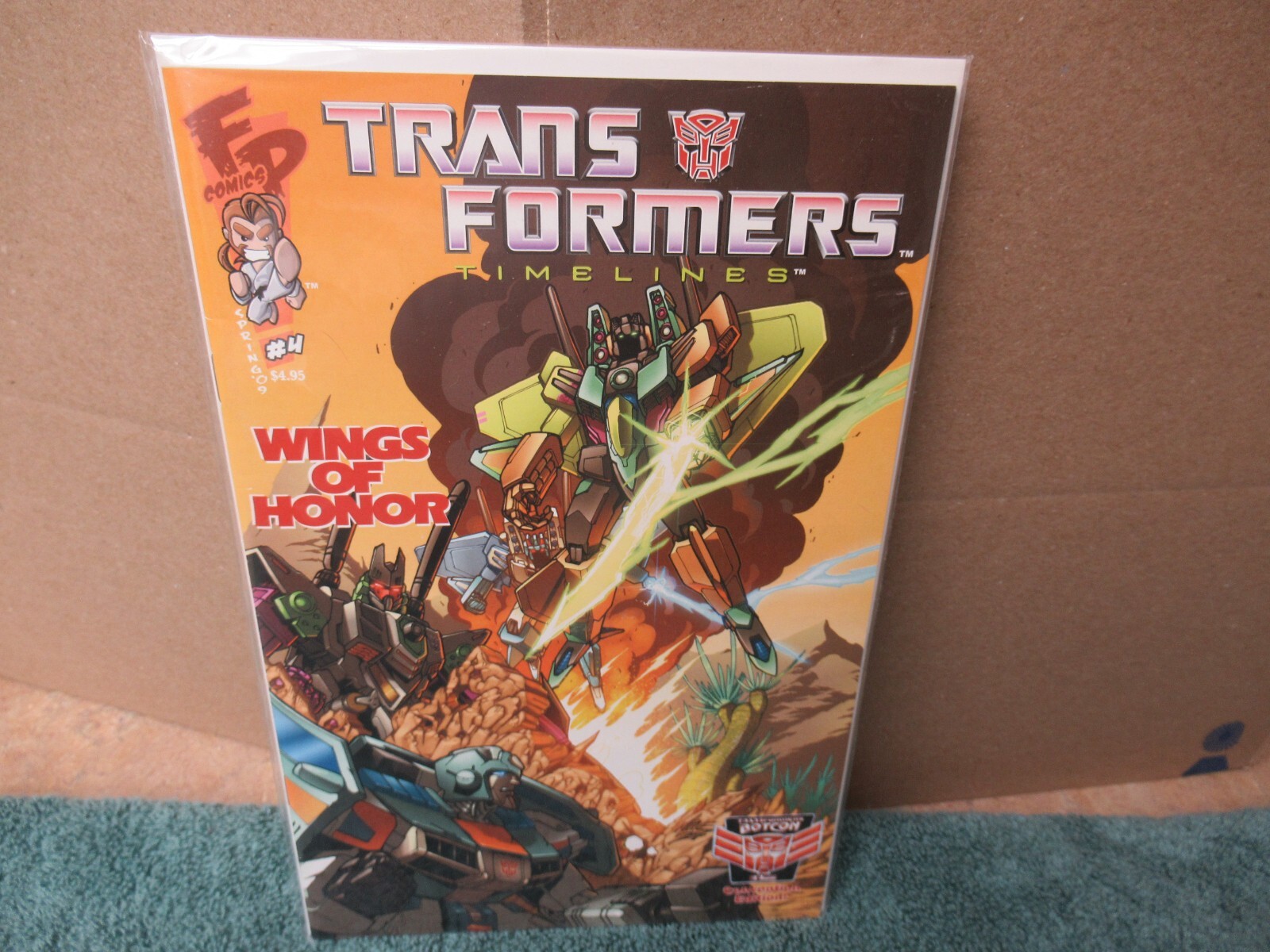 TRANSFORMERS TIMELINES #4 BOTCON 2009 FP COMICS | eBay