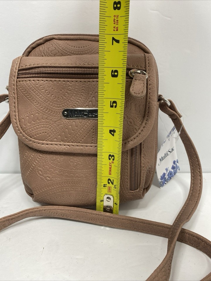 NWT MULTI SAC Dusty Rose Everest Mini Purse Crossbody Shoulder Bag | eBay