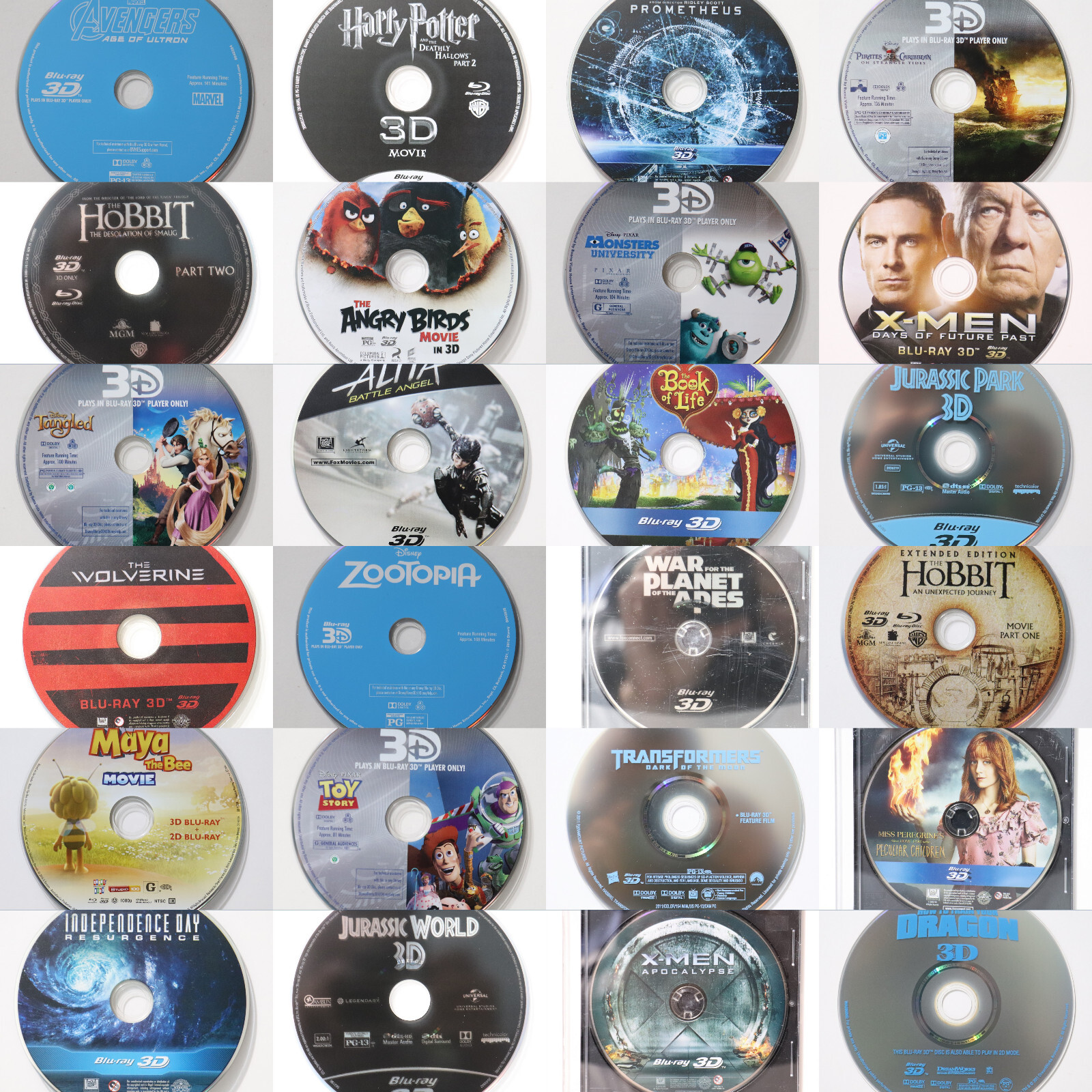 3D Blu-ray Discs - Many Titles - Pick, Choose & Save - NEW & FAST ...