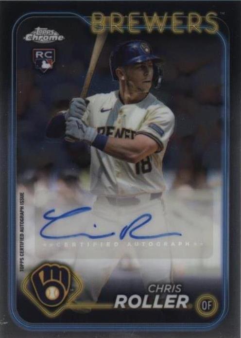 2024 Topps Chrome Update Series - Autographs Chris Roller #AC-CRR (AU ...