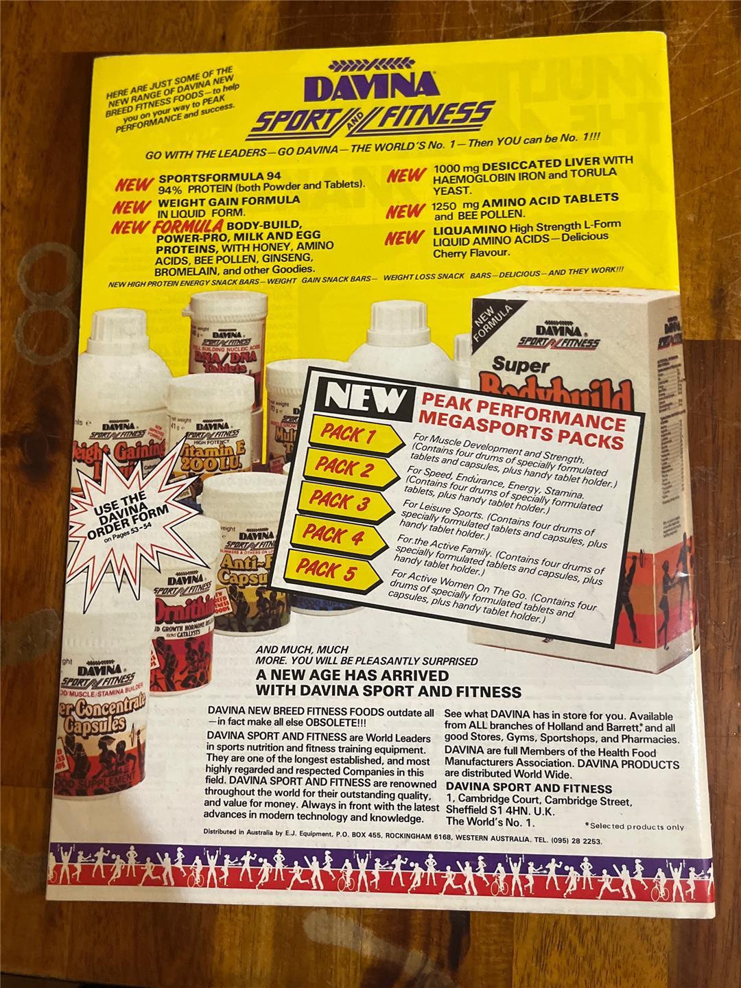 BODYPOWER bodybuilding muscle magazine IAN DOWE 9-85 (UK) | eBay