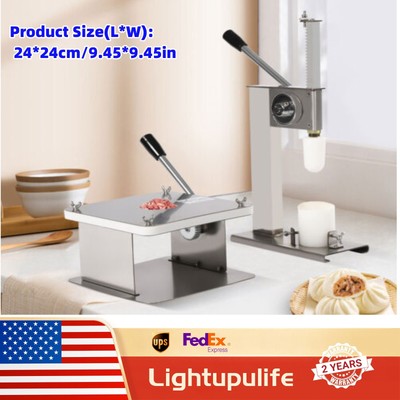 Commercial Dough Press Pressing Machine Baozi Bun Maker Stainless Steel ...