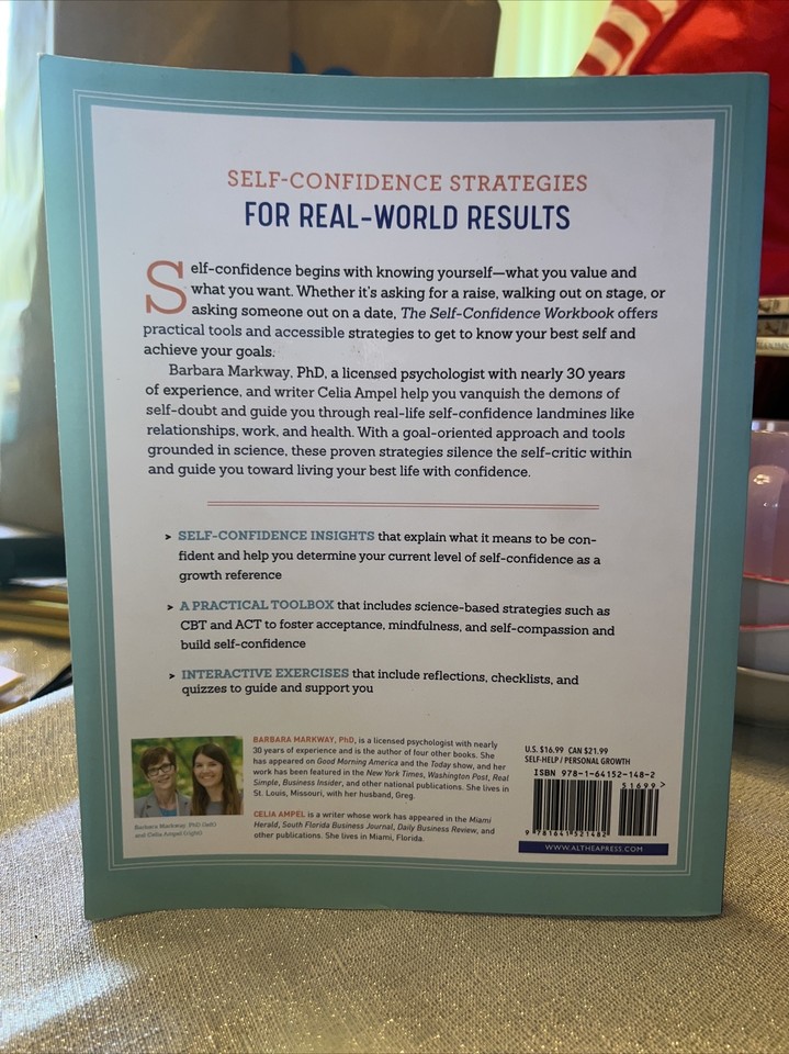 The Self-Confidence Workbook : A Guide to Overcoming Self-Doubt and ...