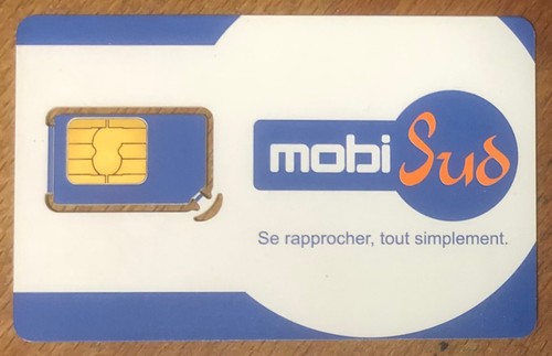 MOBI SUD TELECOM MOBILE CARTE SIM GSM CELLULAIRE TELECARTE SCHEDA PHONE ...