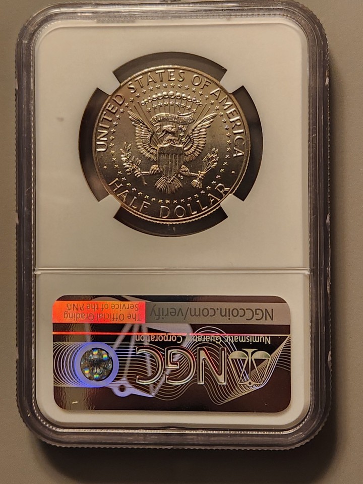 2019-P Kennedy Half-NGC ms 67-Unique Portrait Label | eBay