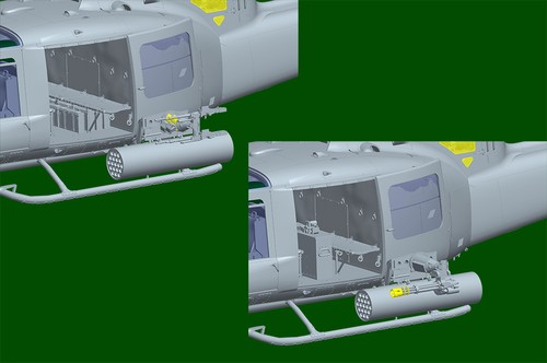 Trumpeter 05112 1/35 Scale UH-1B Huey -Gunship Military Assembly Model ...