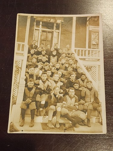 Leander Clark College Toledo Iowa Football Team Picture RARE! 1900s ...