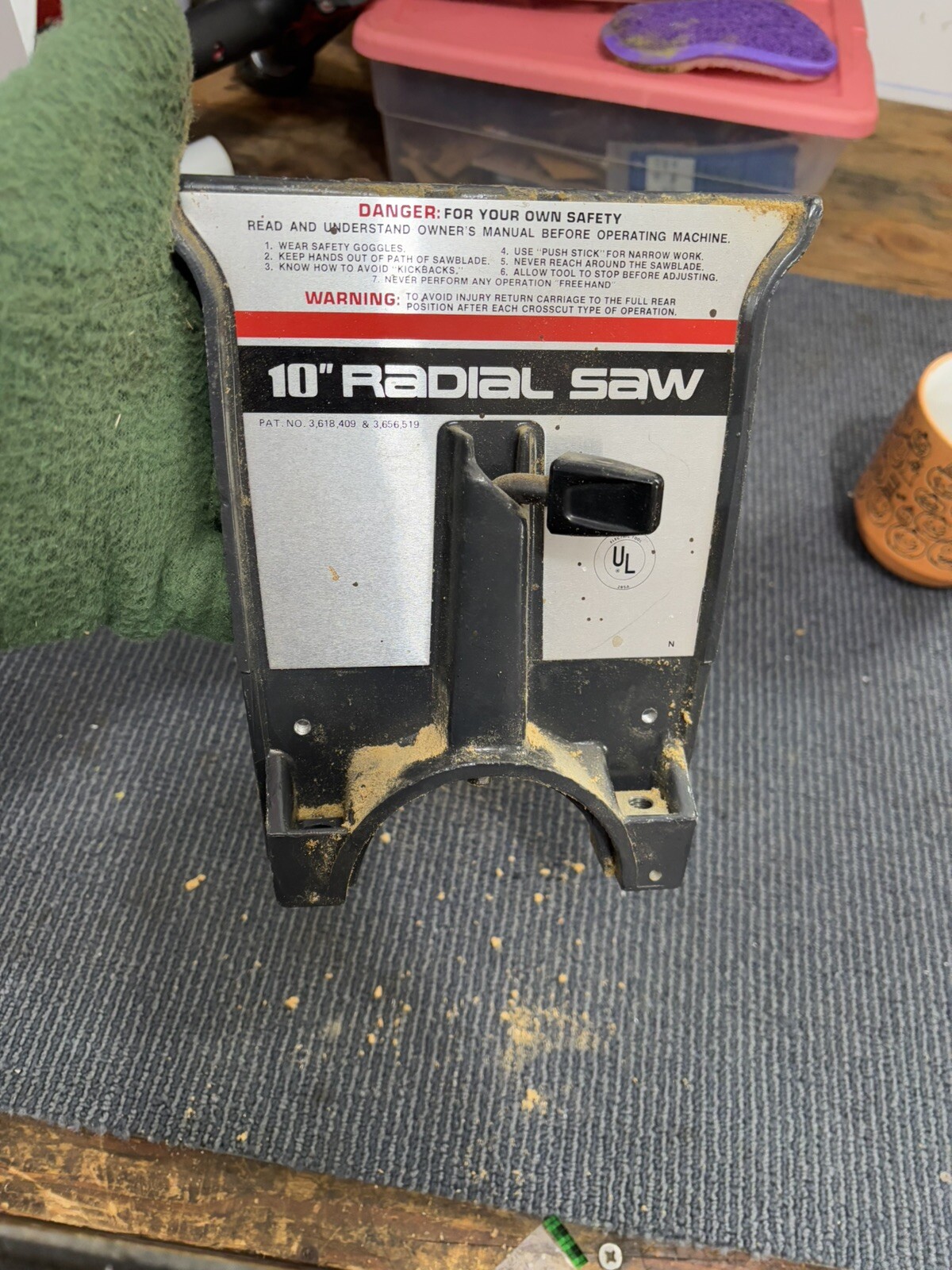 Craftsman 113.197752 Radial Arm Saw Yoke 63642 fits many saws | eBay