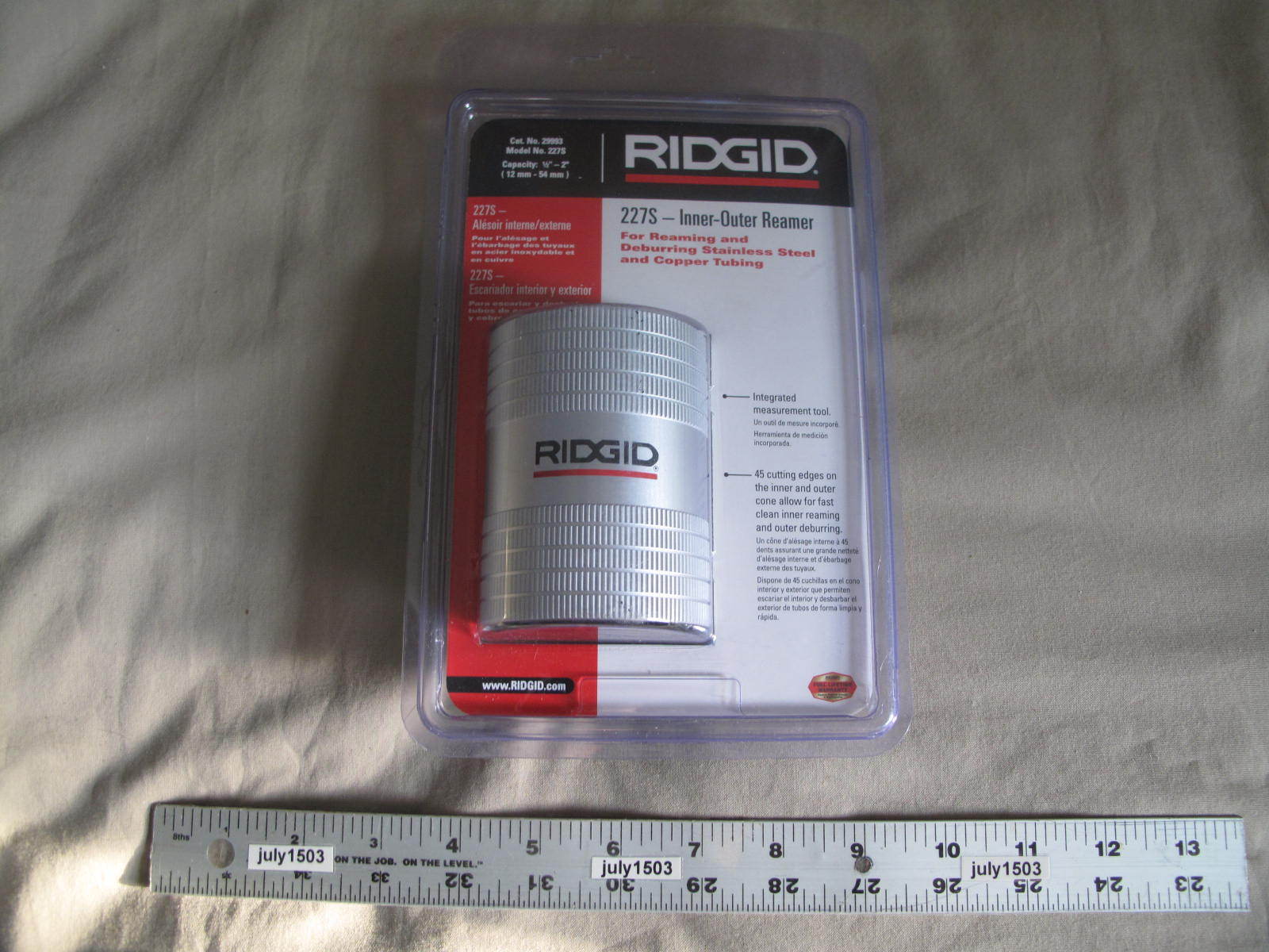 RIDGID 29993 Inner Outer Reamer Reaming for sale online | eBay