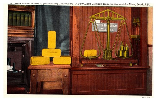 Gold Bricks Worth Approximately 125 Million from Homestake Mine lead S ...