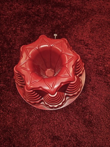 Vintage JELLO Mold Cake Ring Gelatin Salad Red Plastic Holiday ...