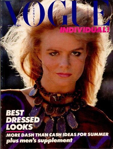 Vogue Australia - November 1981 - Very Rare 1980s Women's Vintage ...