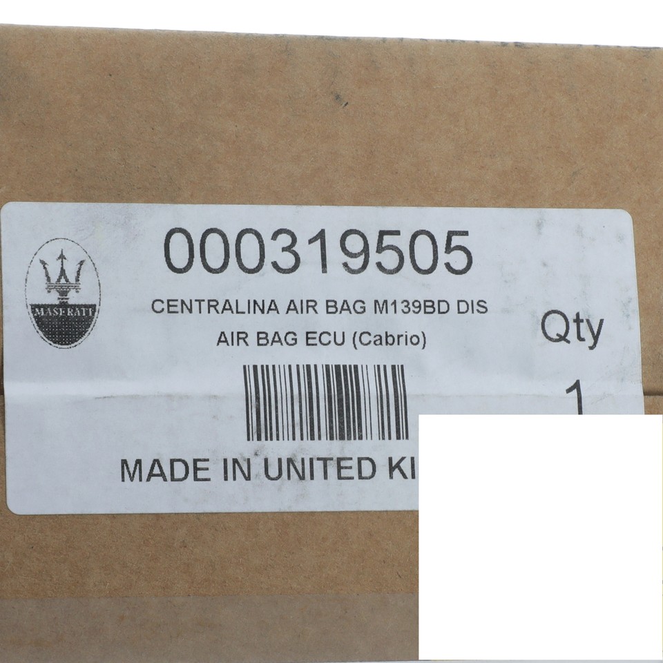 GENUINE MASERATI 2013+ GranCabrio Steering Wheel ECU Control Module ...