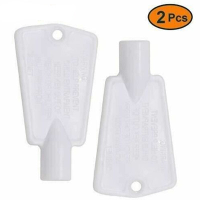 2 Pack Freezer Door Lock Key 297147700 for Kenmore Gibson Frigidaire ...
