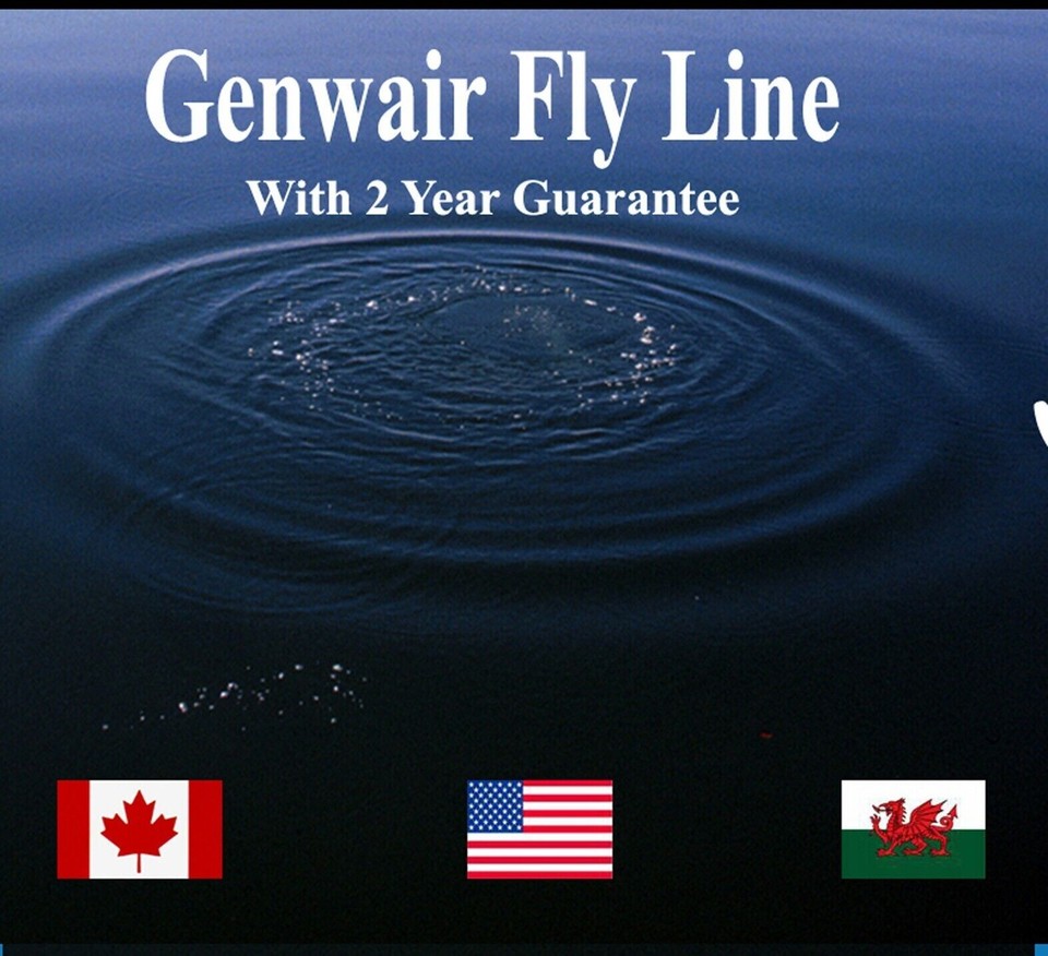 Fly line Genwair Intermediate WF7 Plus 100mtrs Leader FREE | eBay UK