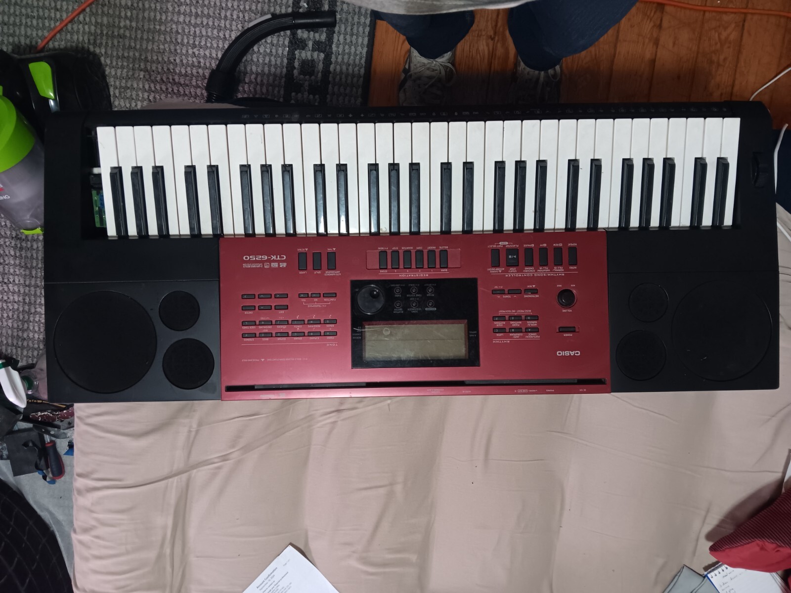 Beautiful CASIO CTK-6250 61 KEY ELECTRONIC KEYBOARD SEQUENCER PIANO ...