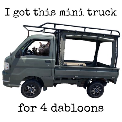 KEI TRUCK STICKER HONDA ACTY, SUBARU SAMBAR, DAIHATSU HIJET, SUZUKI ...