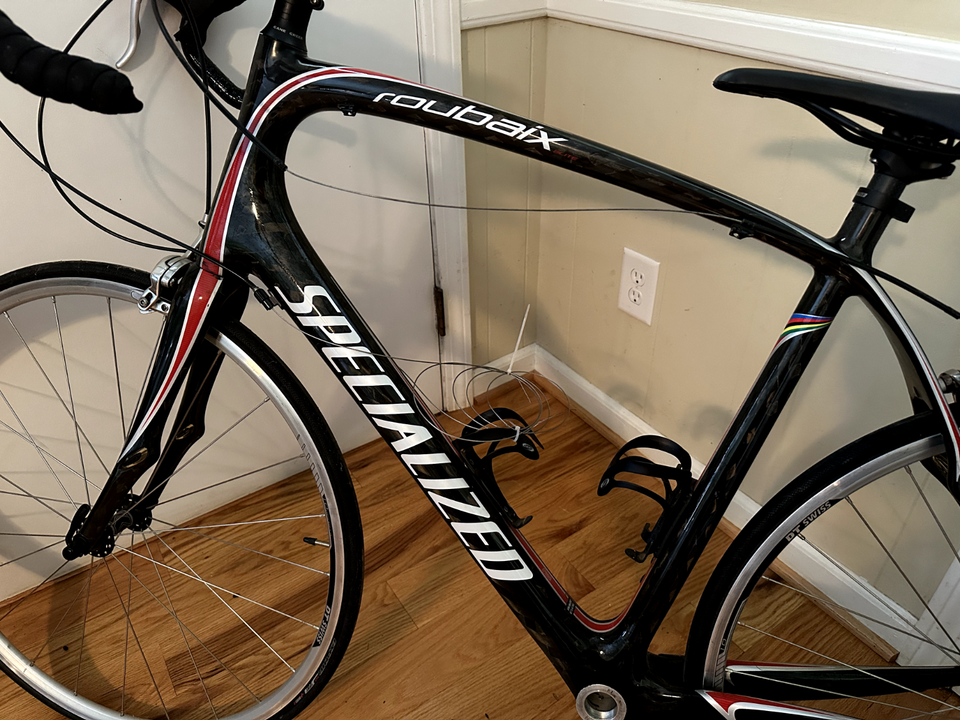 Specialized Roubaix frame / Carbon Fiber / Black w Red / XL sizing | eBay