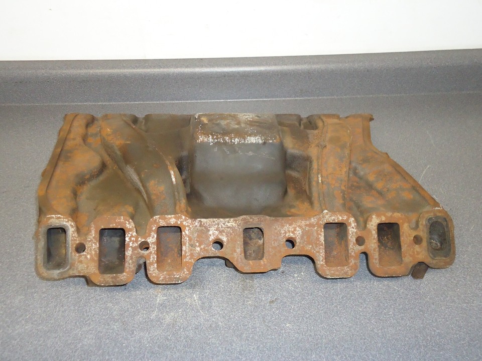 OEM GM 4-Barrel Intake Manifold 398662 1968 1969 Oldsmobile Olds 400 ...