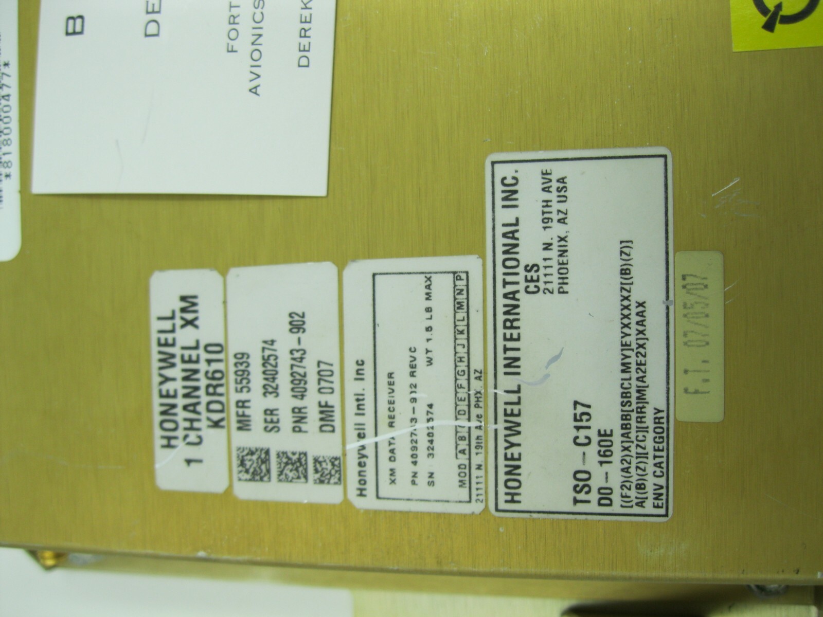 Honeywell KDR-610 XM Data Receiver | eBay