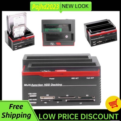 External HDD Docking Station 2.5″/3.5″ IDE+SATA USB Dual Hard Drive ...
