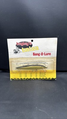 Bagley Balsa Bang O Lure 4 Black Gold S4 Winter Haven FL Brass NOC S4 ...