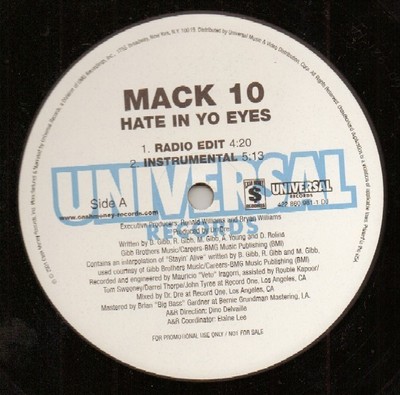 Mack 10 - Hate In Yo Eyes, 12", (Vinyl) | eBay