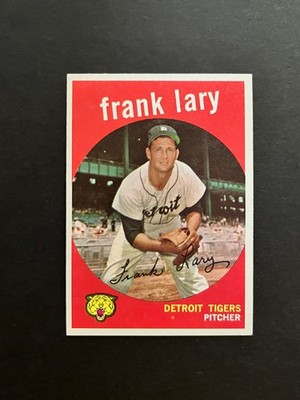 1959 TOPPS #393 FRANK LARY NRMT | eBay