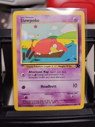 Pokemon TCG Vintage Lot Team Rocket Slowpoke/Ponyta/Challenge/Boss's ...