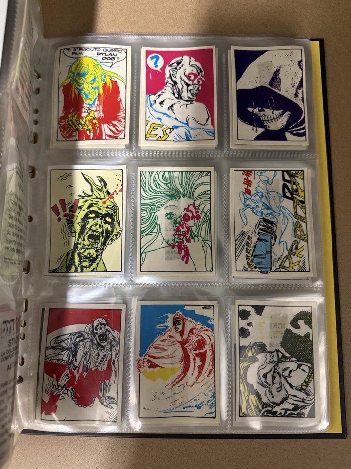 DYLAN DOG SERIE COMPLETA 224 STICKERS DE AGOSTINI CON RACCOGLITORE | eBay