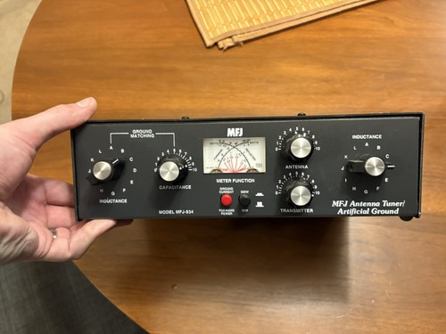 MFJ-934 HF Antenna Tuner / Artificial Ground | eBay