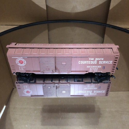 HO Seaboard Railroad 50 Foot Box Car Rolling Stock Seaboard 22450 ! | eBay