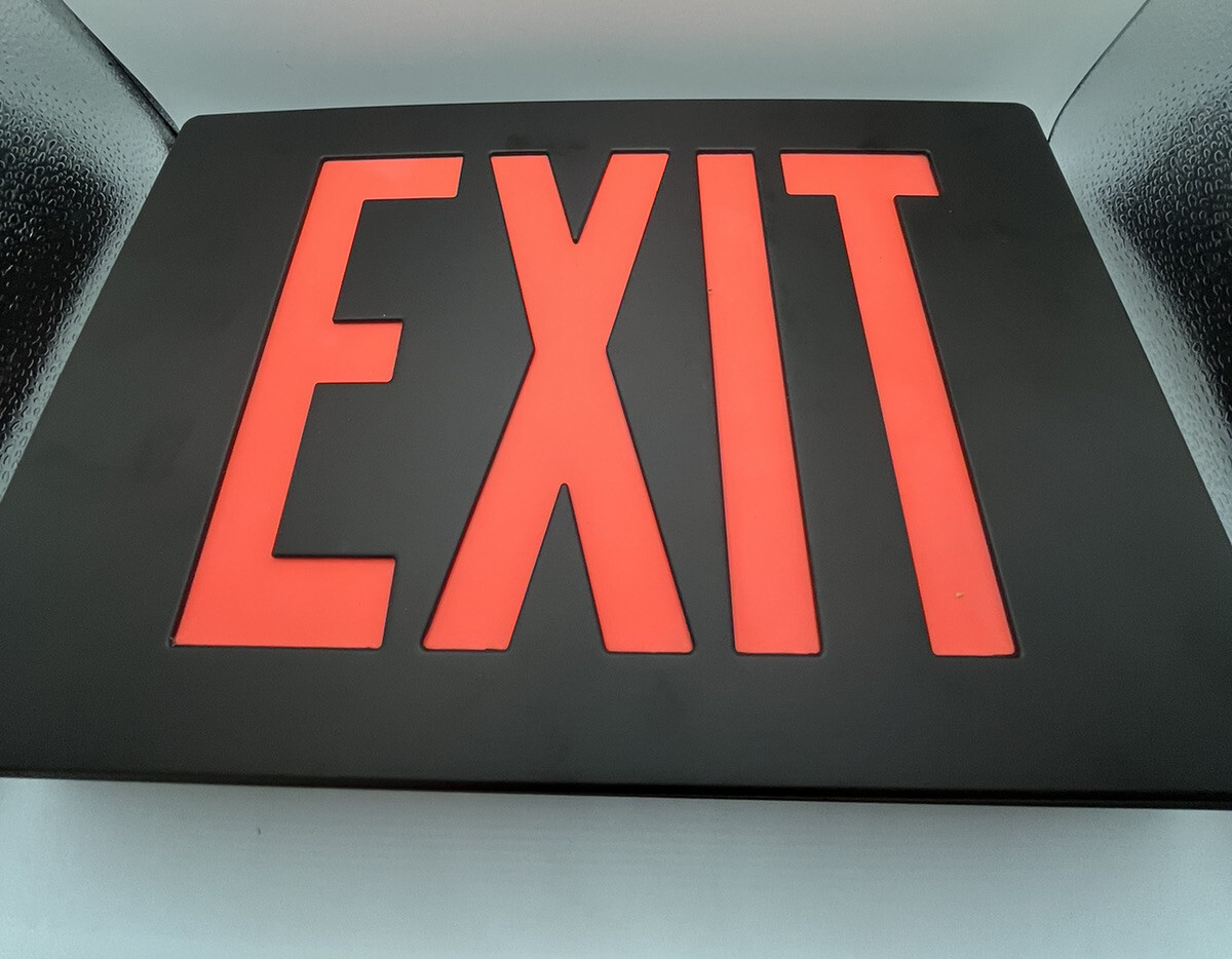Astralite Exit Signs NYC Approved UL924 Combination Exit Sign | Seton