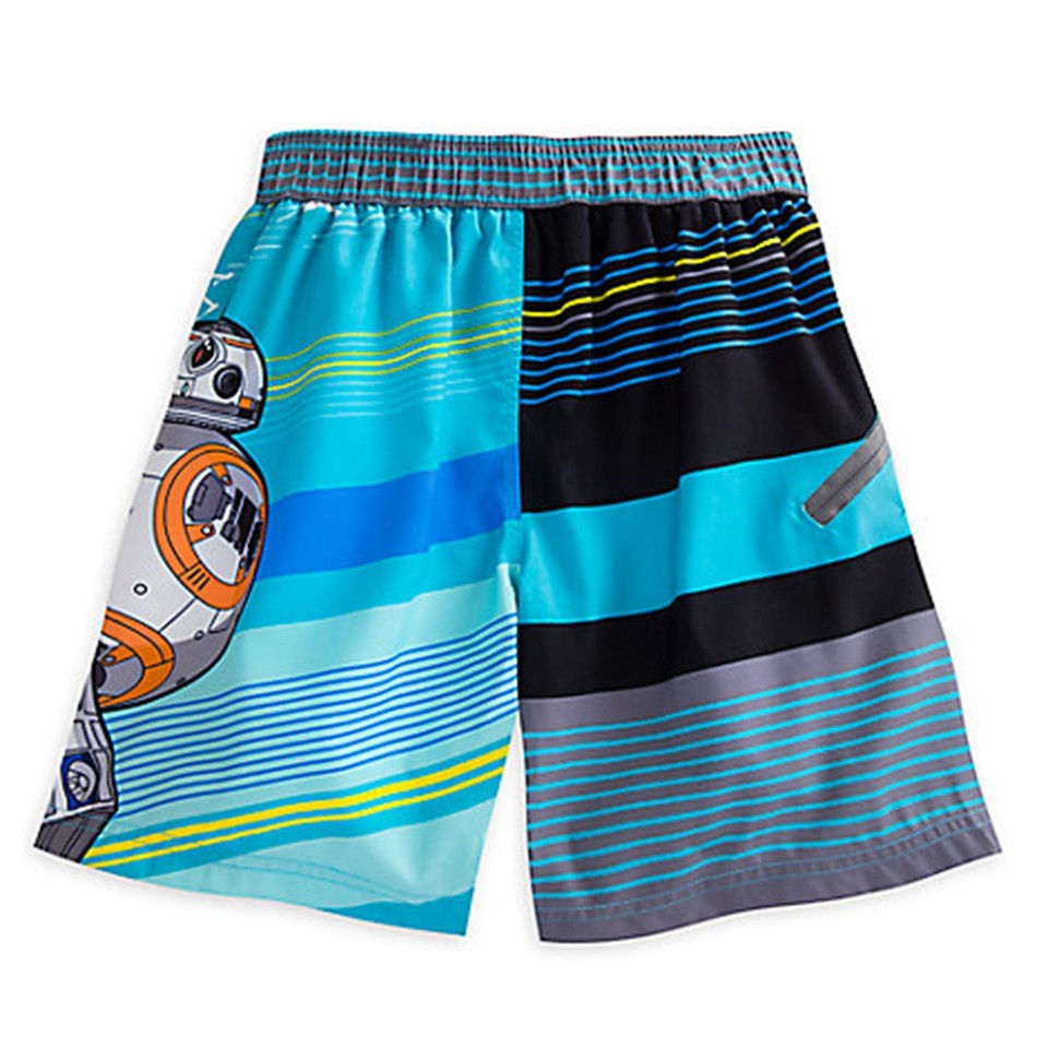 Disney Store Star Wars Force Awakens R2-D2 BB-8 Jedi Boy Swimsuit Suit ...