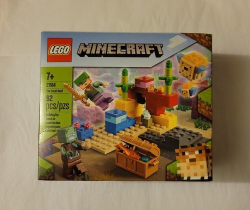 LEGO Minecraft 21164 The Coral Reef Set Brand NEW | eBay