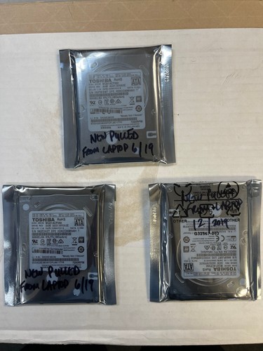 Toshiba MQ01ACF050 500GB 7200RPM SATA-600 2.5 Internal Hard Drive (Lot ...