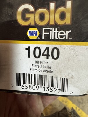Napa Oil Filter #1040 Chevy GM | eBay