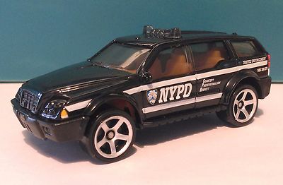 NYPD Matchbox. DJY03. Loose, Fresh form Box! Black Sport SUV New York ...