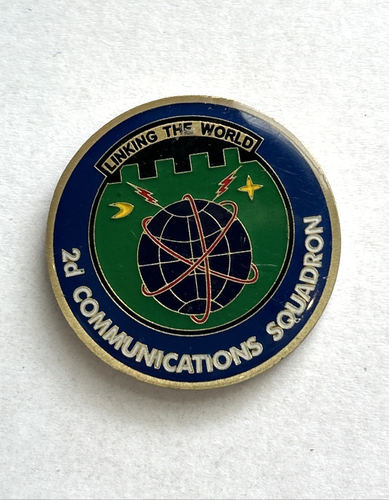 2d COMMUNICATIONS SQUADRON CHALLENGE COIN COMMUNICATE TO DOMINATE | eBay
