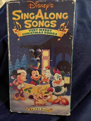 Disney’s Sing Along Songs - Very Merry Christmas Songs VHS, Volume 8 ...