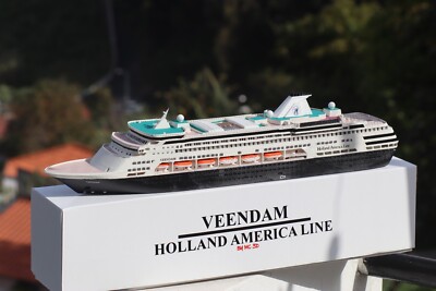 Rare Holland America Line' Veendam Cruise Ship Model 1:420 | eBay
