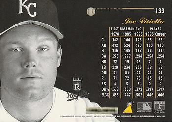 Joe Vitiello 1996 Pinnacle Aficionado #133 - K1384 | eBay