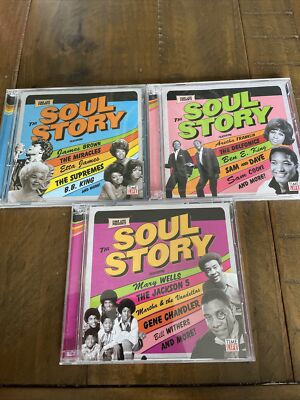 Time Life Presents :The Soul Story CD Collection *Like New Condition* 1 ...