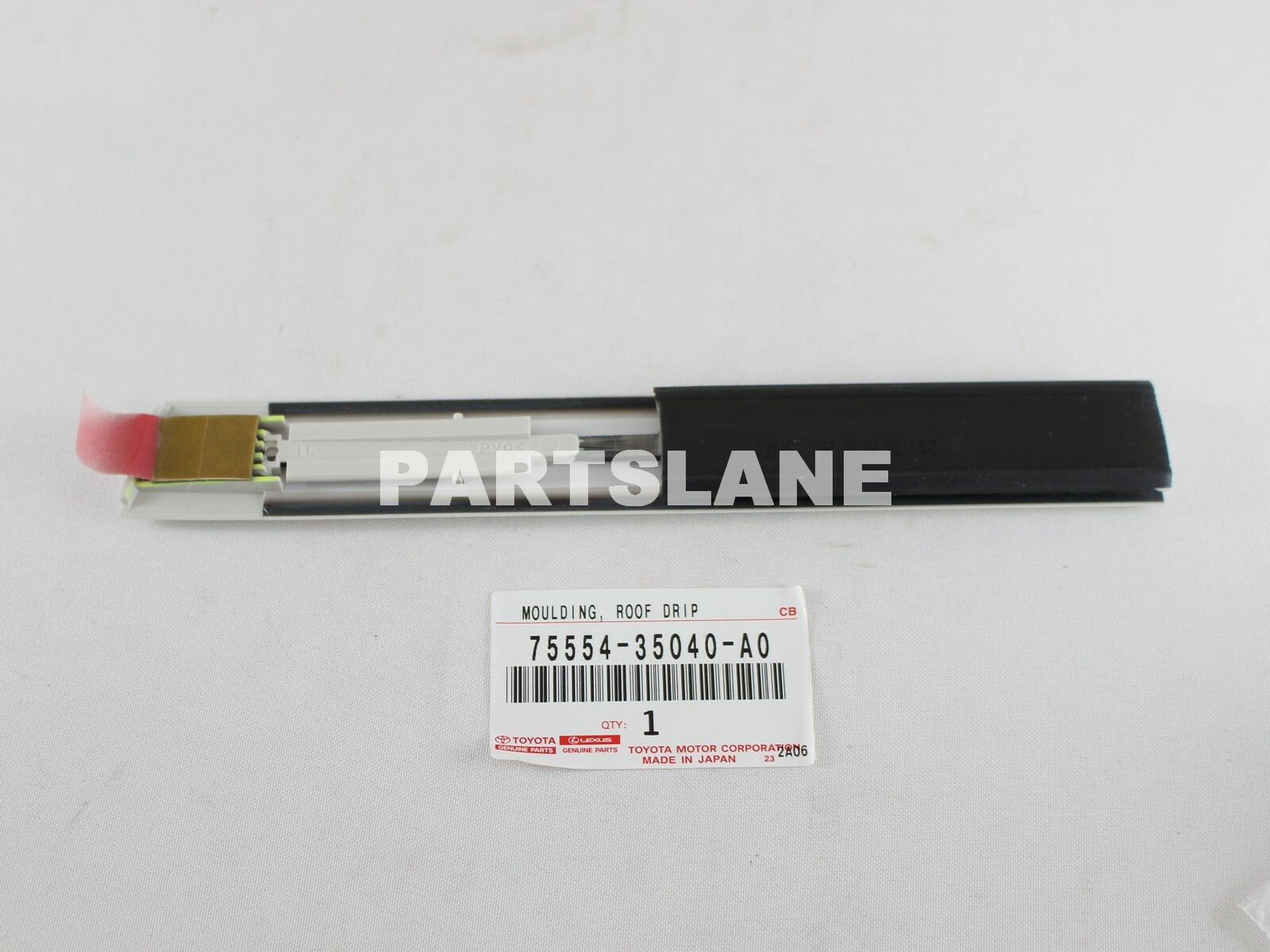 75554-35040-A0 Toyota OEM Genuine MOULDING, ROOF DRIP SIDE FINISH, REAR ...