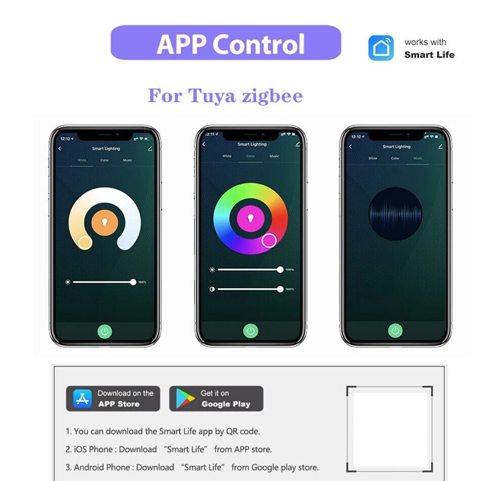 TUYA Zigbee Smart Life APP Led Dimmable Controller Voice for RGB RGBW ...