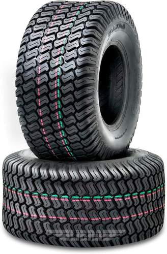 Set 2 18X9.50-8 Lawn Mower Utility Cart Turf Tires 18X9.5X8 P332-13032 ...