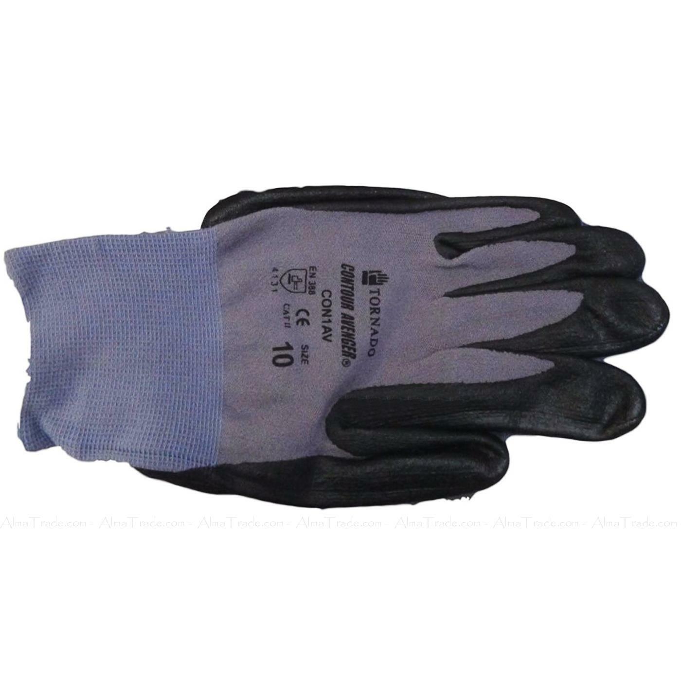 Tornado Contour Avenger Specialist Hand Protect Work Glove Size S/M ...