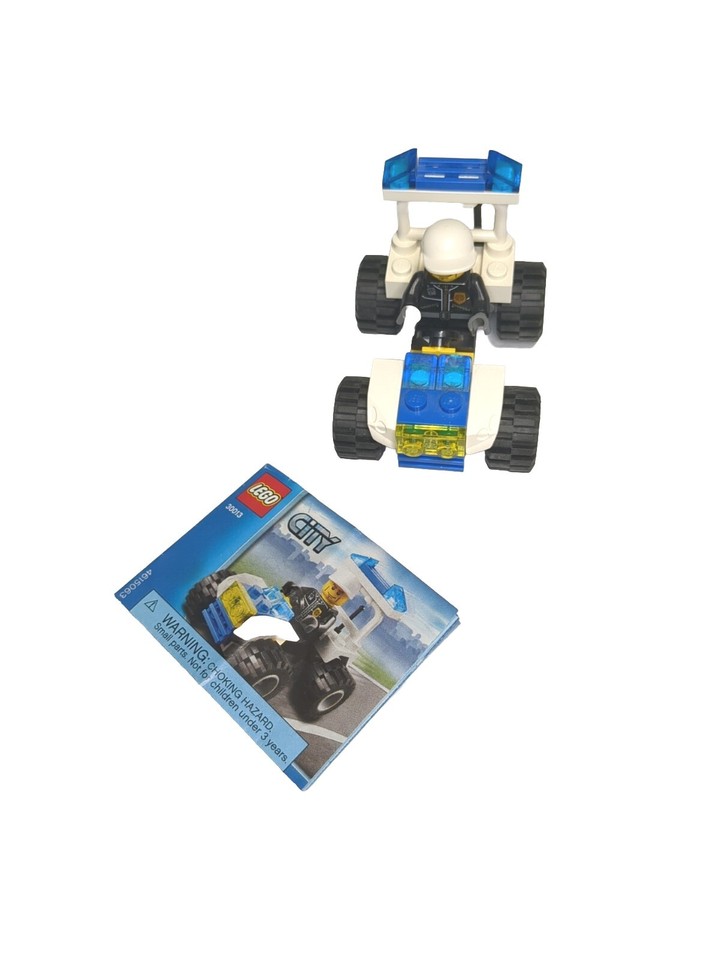 LEGO City Set #30013-Police buggy (2010) 34 Pieces Complete with ...