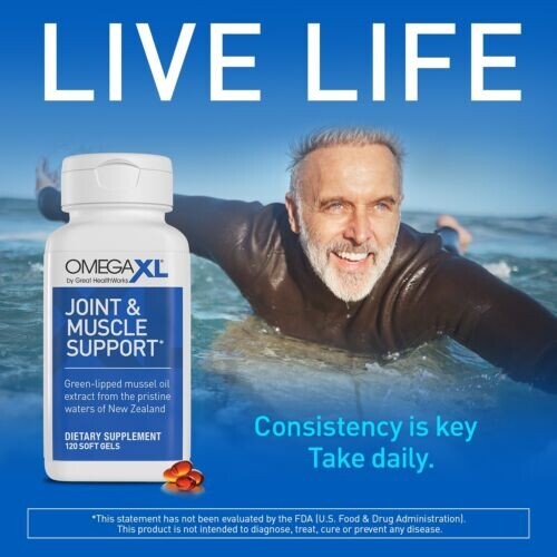 Omega XL 120 Capsules - Green Lipped Mussel New Zealand Omega 3 | eBay